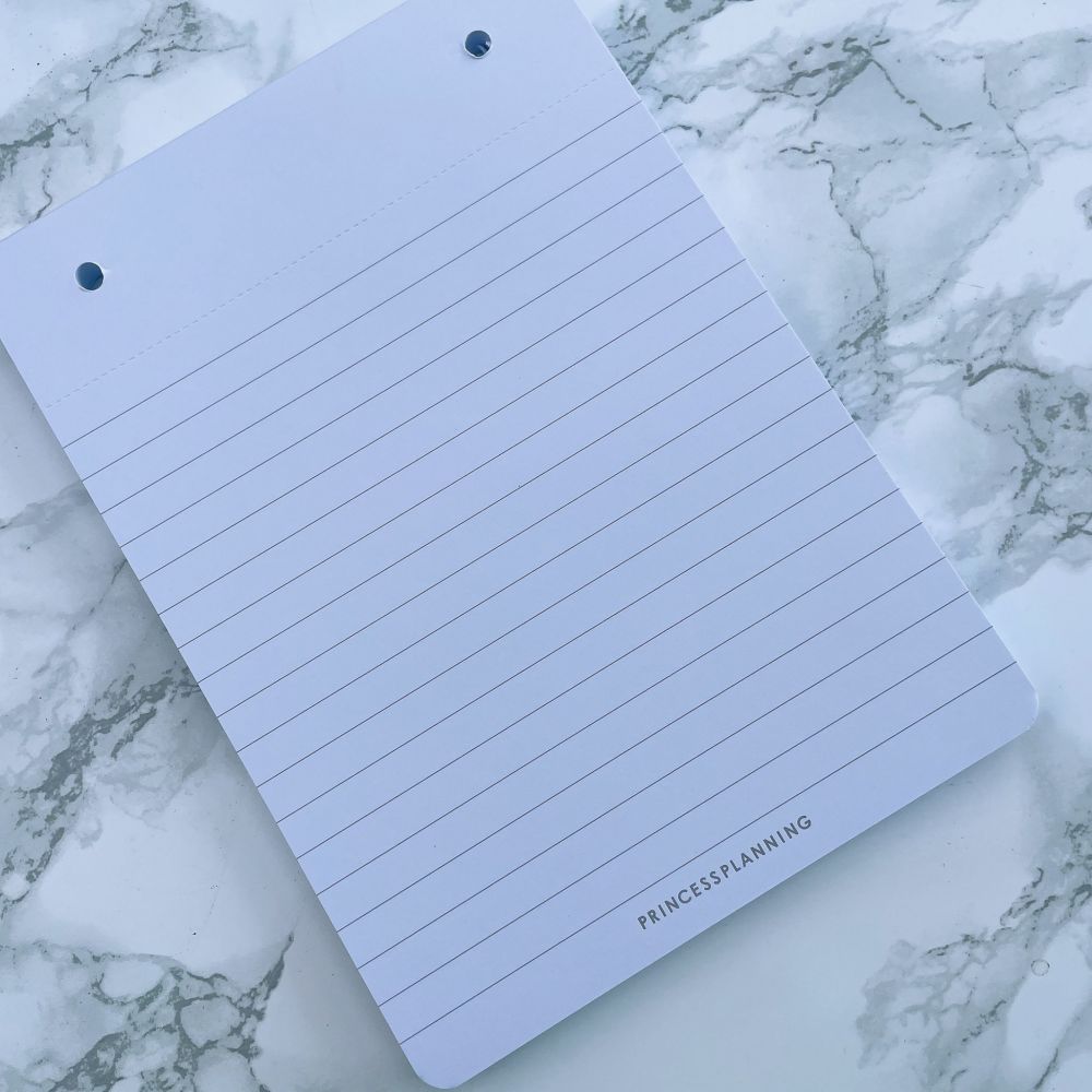 Lined Note Pad Refill